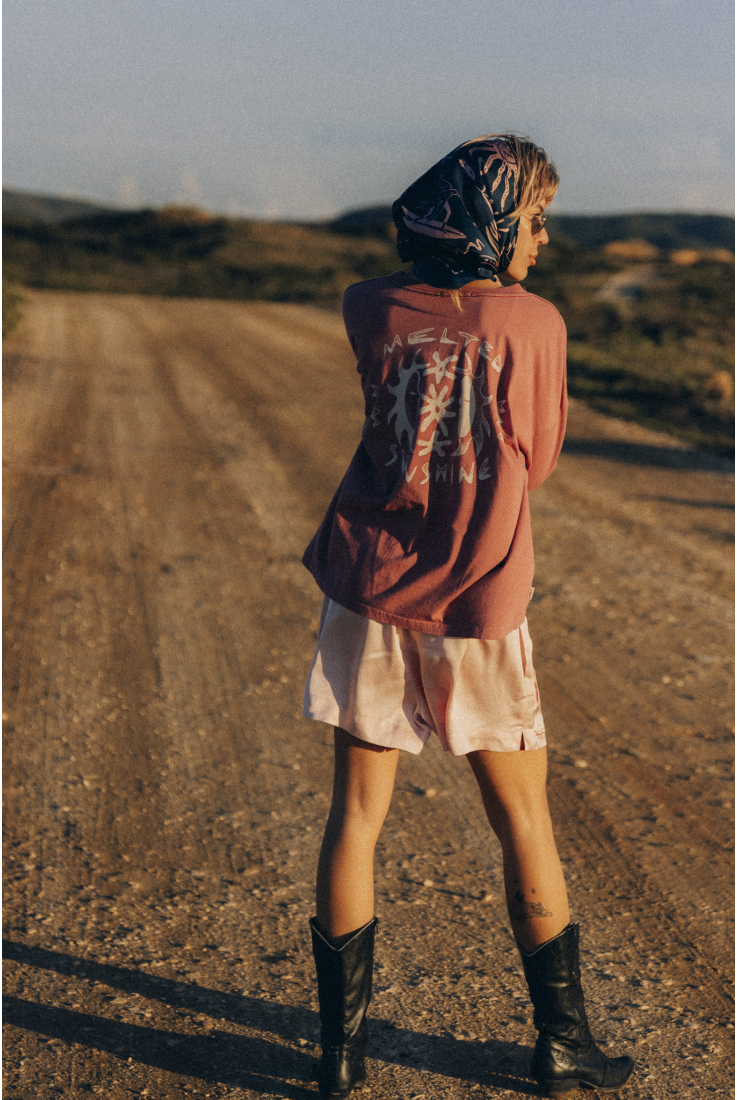 Wild Relax Boxer Shorts - Light Pink | Surf Inc.