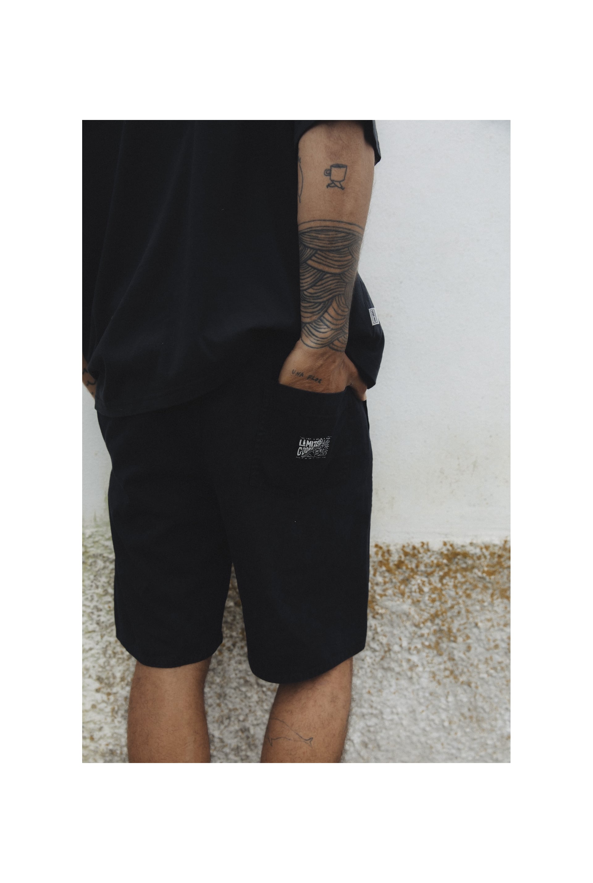 Clean Cut Shorts - Acid Black | Men's shorts | Surf Inc.