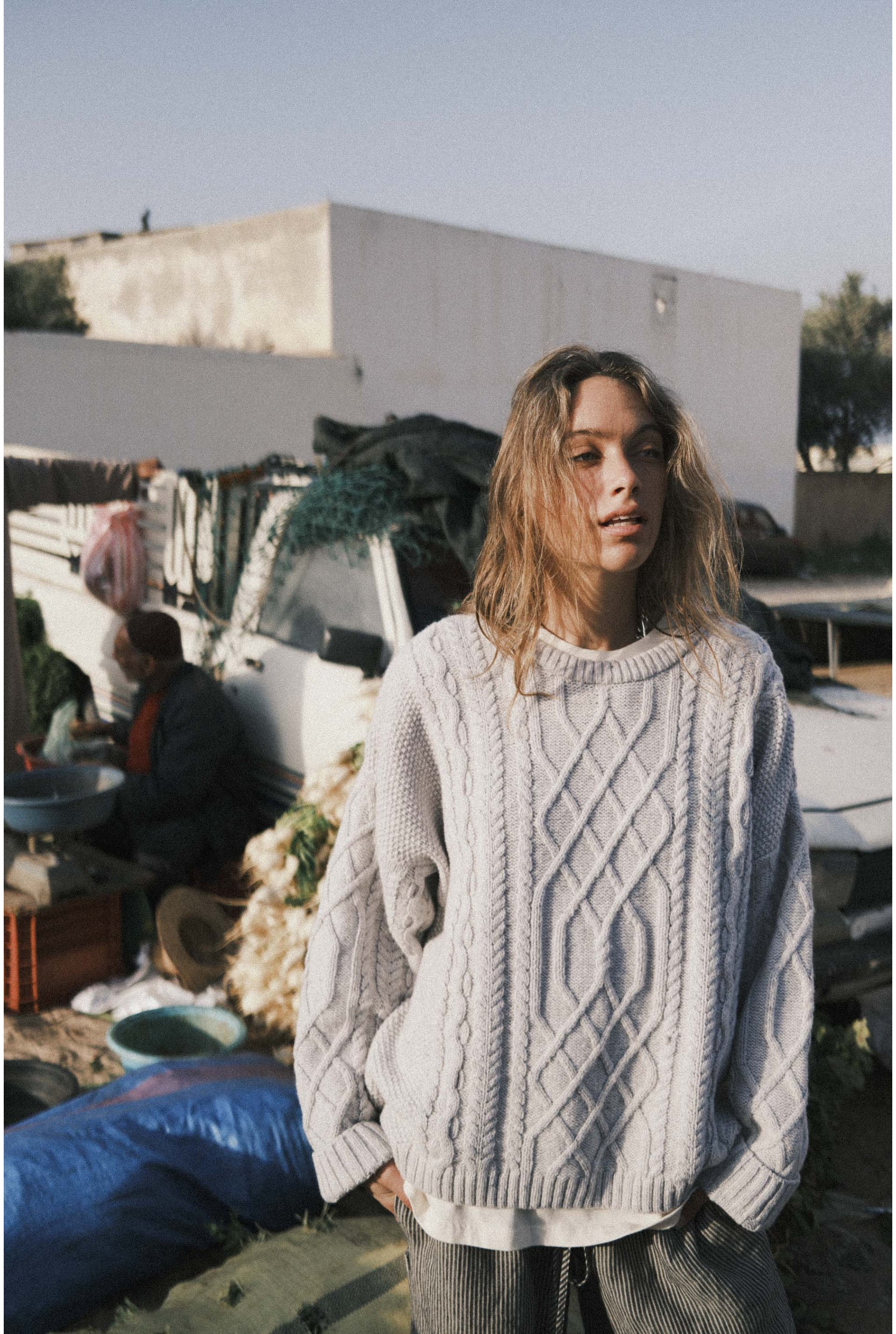 Ferrel Sweater - Light Grey | Surf Inc.
