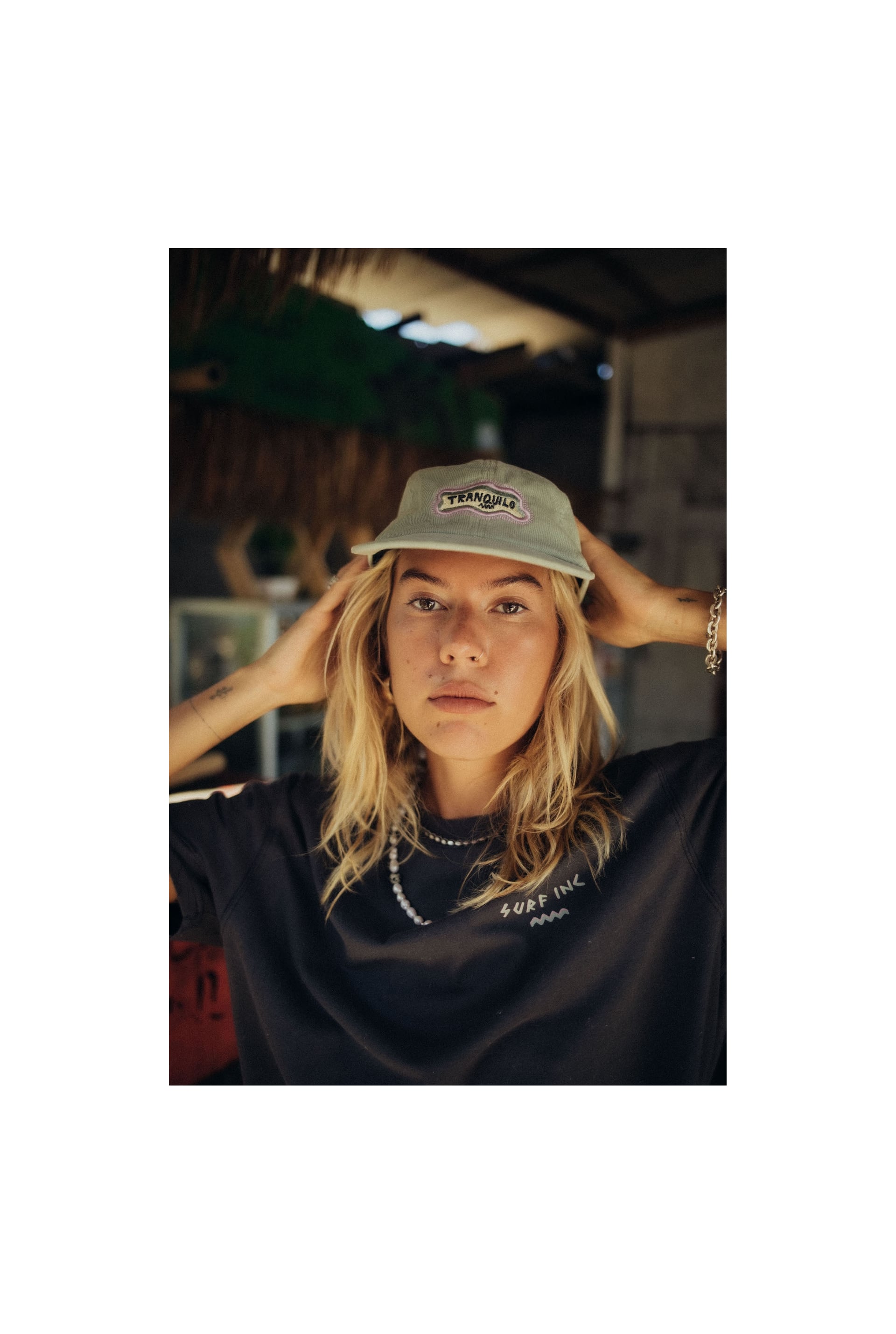 Tranquilo Cord Cap - Orbit Mint | Surf Inc.