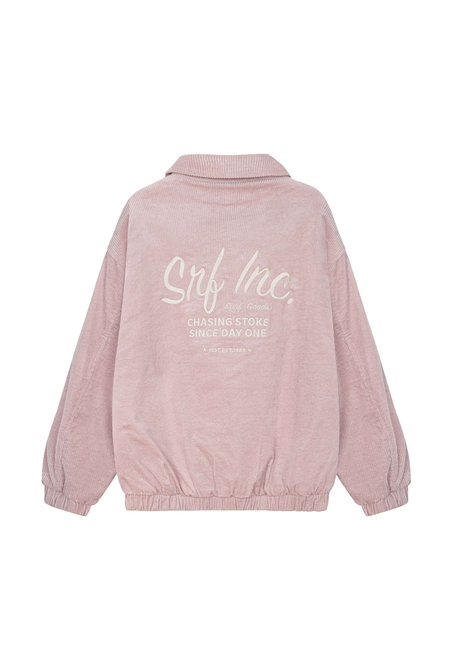Cord Baseball Jacket - Pink Kush | Surf Inc.