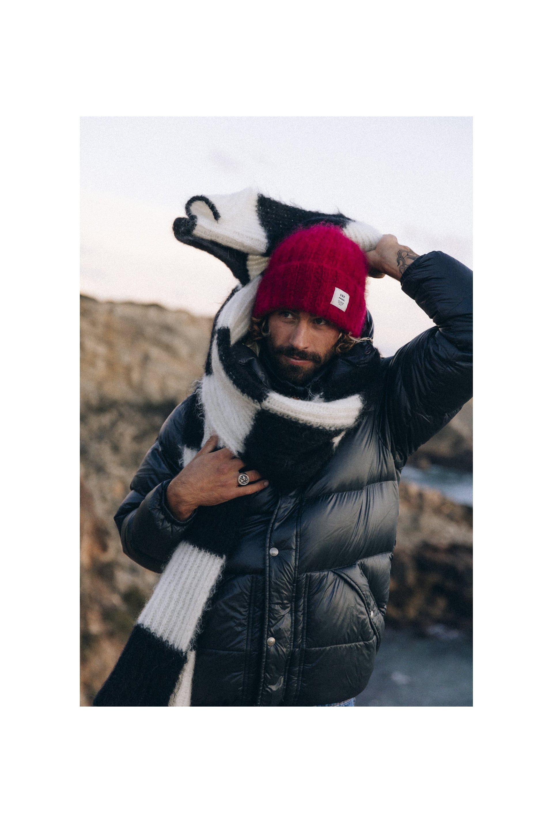 Olivia SRF Beanie - Crimson Crush | Men's beanie | Surf Inc.