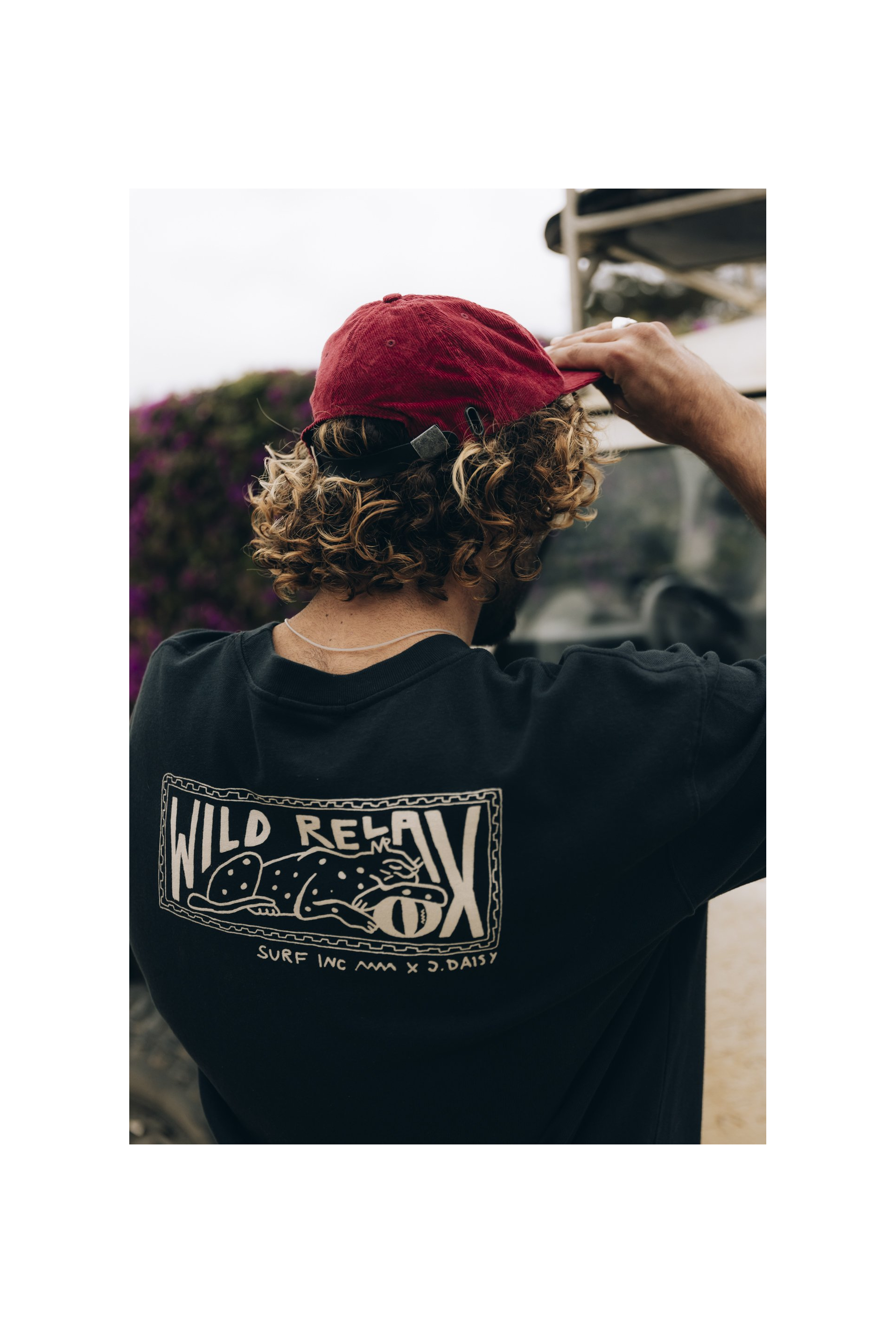 Wild Relax Tee - Acid Black | Camiseta de hombre | Surf Inc.